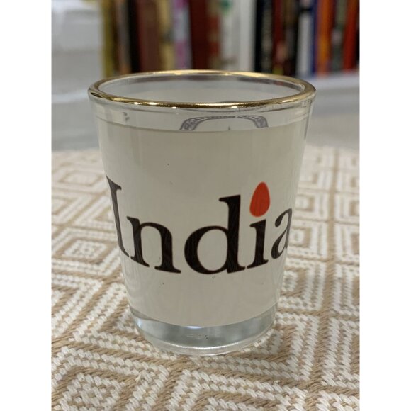 Vibrant India | Kitchen | India Souvenir Shot Glass With Taj Mahal ...